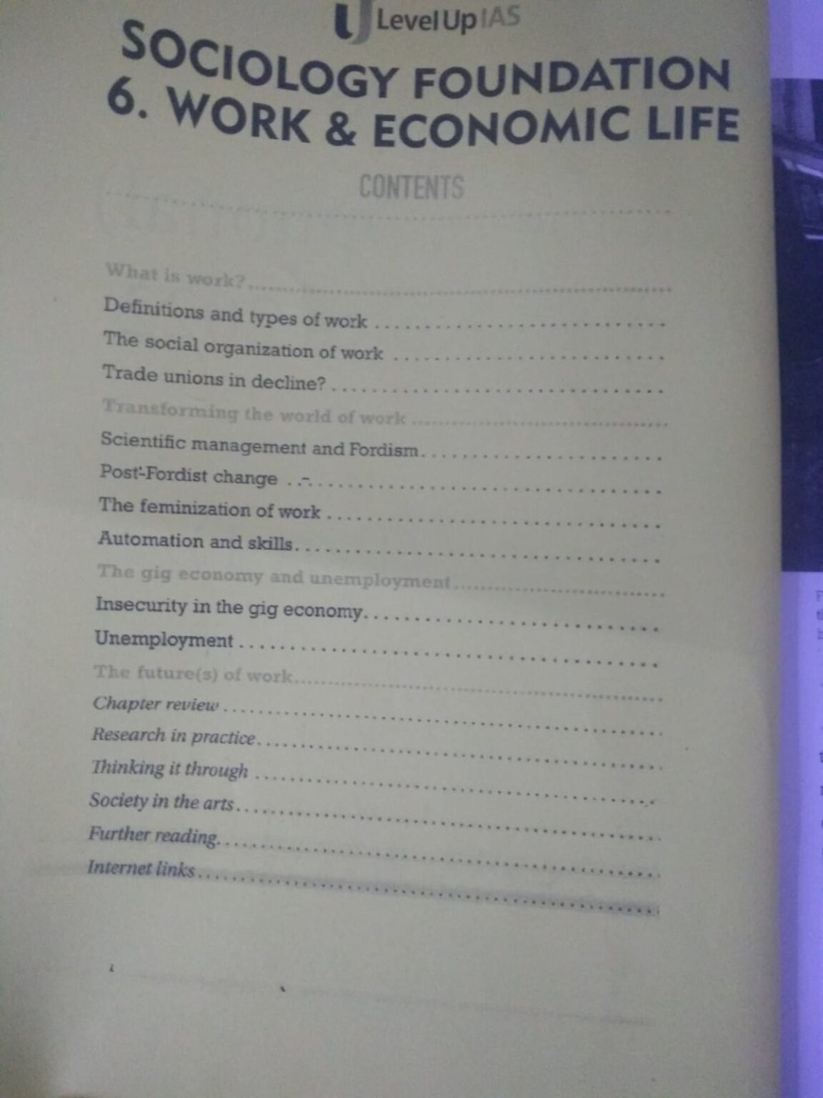 Level Up IAS Sociology Optional Printed Study Material- For CSE 2025-26 ...