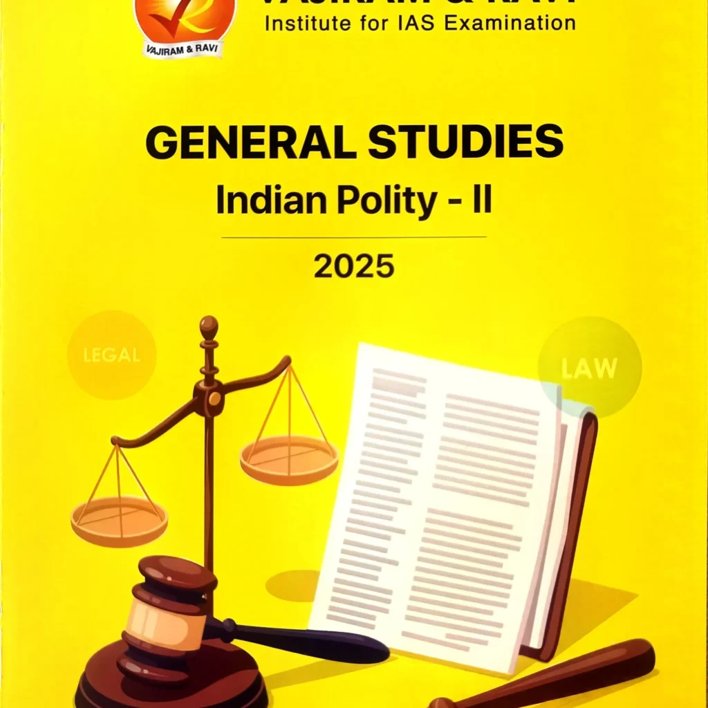 Vajiram & Ravi General Studies Polity Part 1 and Part 2 (GS) Yellow ...